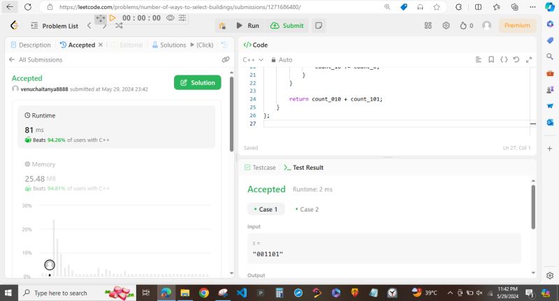 Venuchaitanya . on LinkedIn: #leetcode #day62 #100daysofcode ... Venuchaitanya . on LinkedIn: #leetcode #day62 #100daysofcode ...