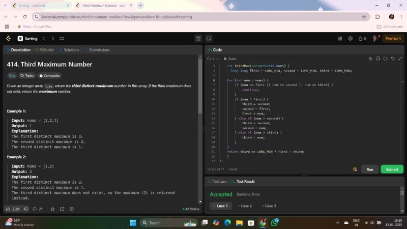 Kavya Rajput on LinkedIn: #50daysdsachallenge #leetcode #dsa # ... Kavya Rajput on LinkedIn: #50daysdsachallenge #leetcode #dsa # ...