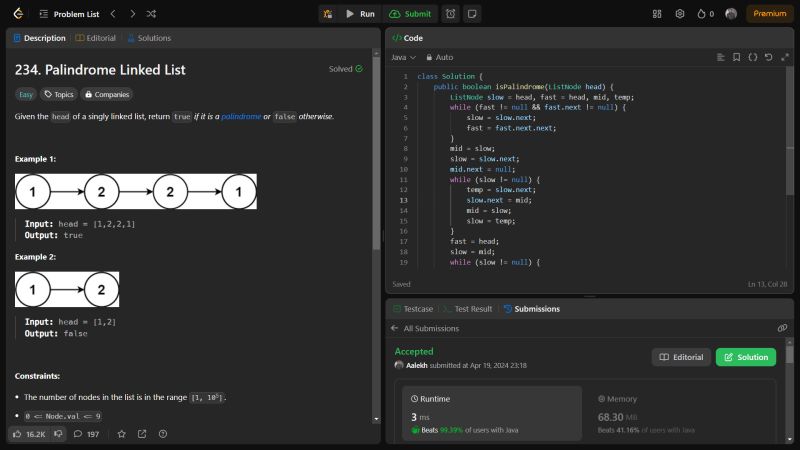 Aalekh Maurya on LinkedIn: #day143 #java #dsa #linkedlist #twopointer # ... Aalekh Maurya on LinkedIn: #day143 #java #dsa #linkedlist #twopointer # ...