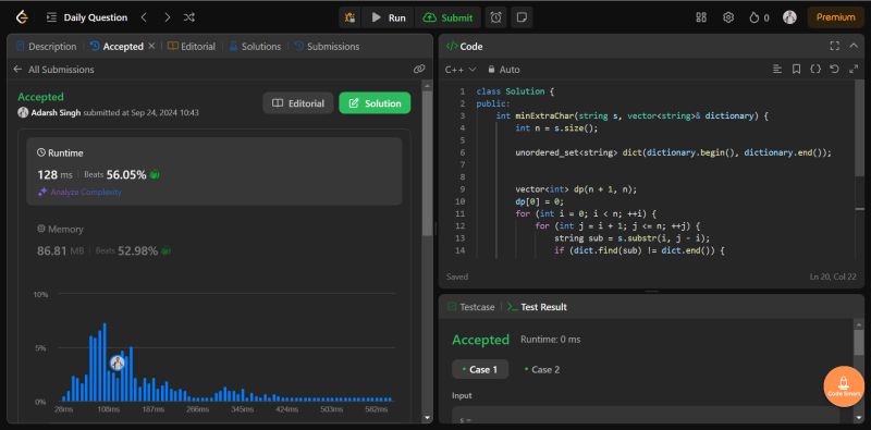 Adarsh Singh on LinkedIn: #100daysofcode #leetcode #codingchallenge # ... Adarsh Singh on LinkedIn: #100daysofcode #leetcode #codingchallenge # ...