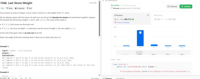 #leetcode #500daysofcode #codingchallenge #dailycoding #tech # ... #leetcode #500daysofcode #codingchallenge #dailycoding #tech # ...