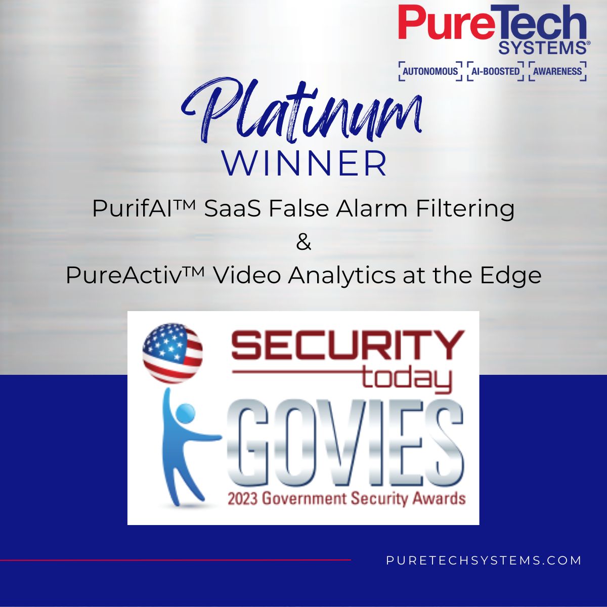 Larry Bowe on LinkedIn: PureTech Wins Platinum at Govies | PureTech Systems Larry Bowe on LinkedIn: PureTech Wins Platinum at Govies | PureTech Systems