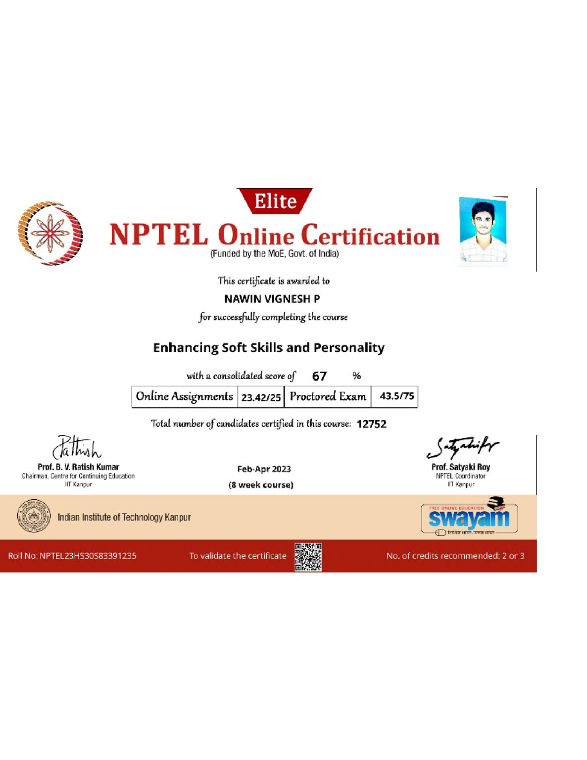 Nawin Vignesh on LinkedIn: #nptel #stressmanagement #softskills # ... Nawin Vignesh on LinkedIn: #nptel #stressmanagement #softskills # ...