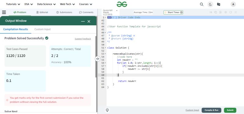 My coding challenge on GeeksforGeeks | Hathil Thahee AMM posted on the ... My coding challenge on GeeksforGeeks | Hathil Thahee AMM posted on the ...