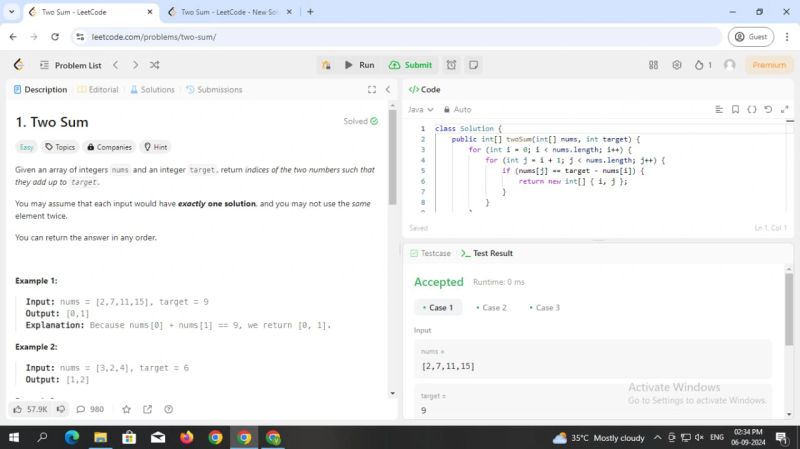 Vijay Surya on LinkedIn: Started to do the leetcode Problems Problem ... Vijay Surya on LinkedIn: Started to do the leetcode Problems Problem ...