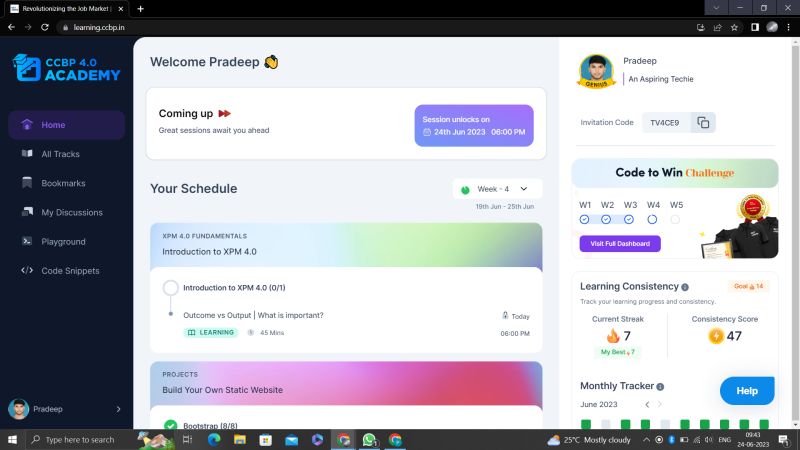 Pradeep Chinthapally on LinkedIn: #learning #programming #ccbp #nxtwave Pradeep Chinthapally on LinkedIn: #learning #programming #ccbp #nxtwave