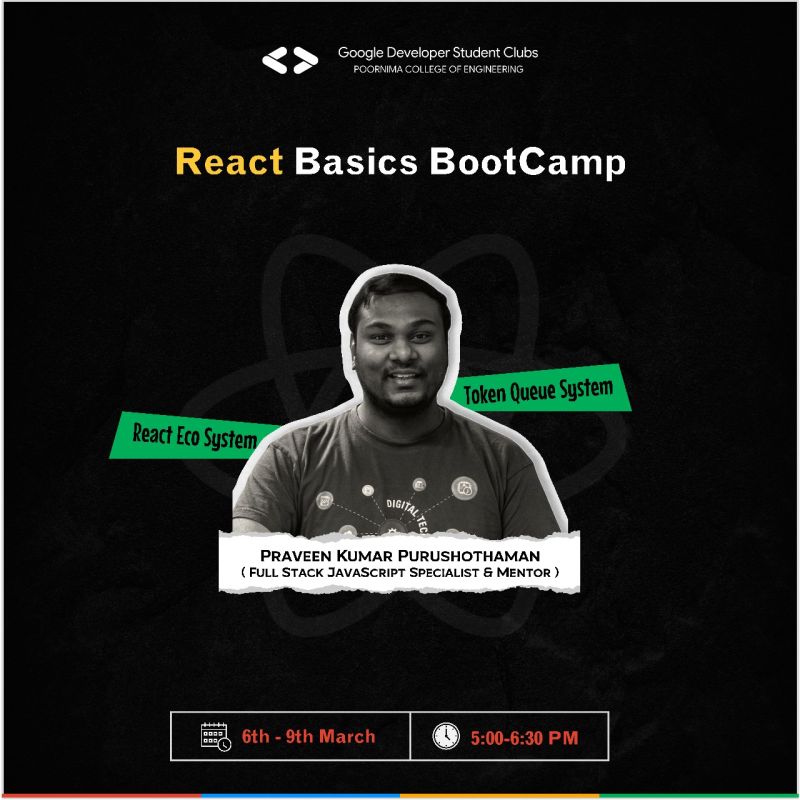 Praveen Kumar Purushothaman on LinkedIn: #react #bootcamp # ... Praveen Kumar Purushothaman on LinkedIn: #react #bootcamp # ...