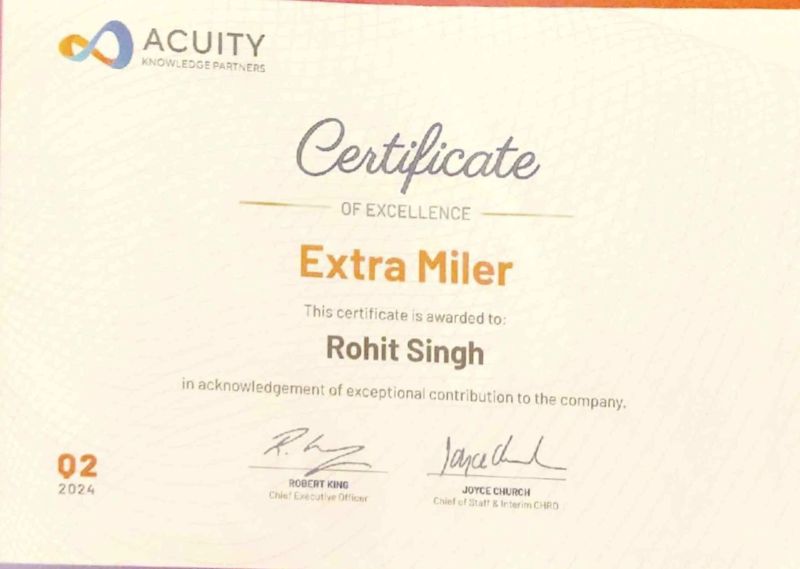Rohit Singh on LinkedIn: #achievement #gratitude #teamwork #growth Rohit Singh on LinkedIn: #achievement #gratitude #teamwork #growth