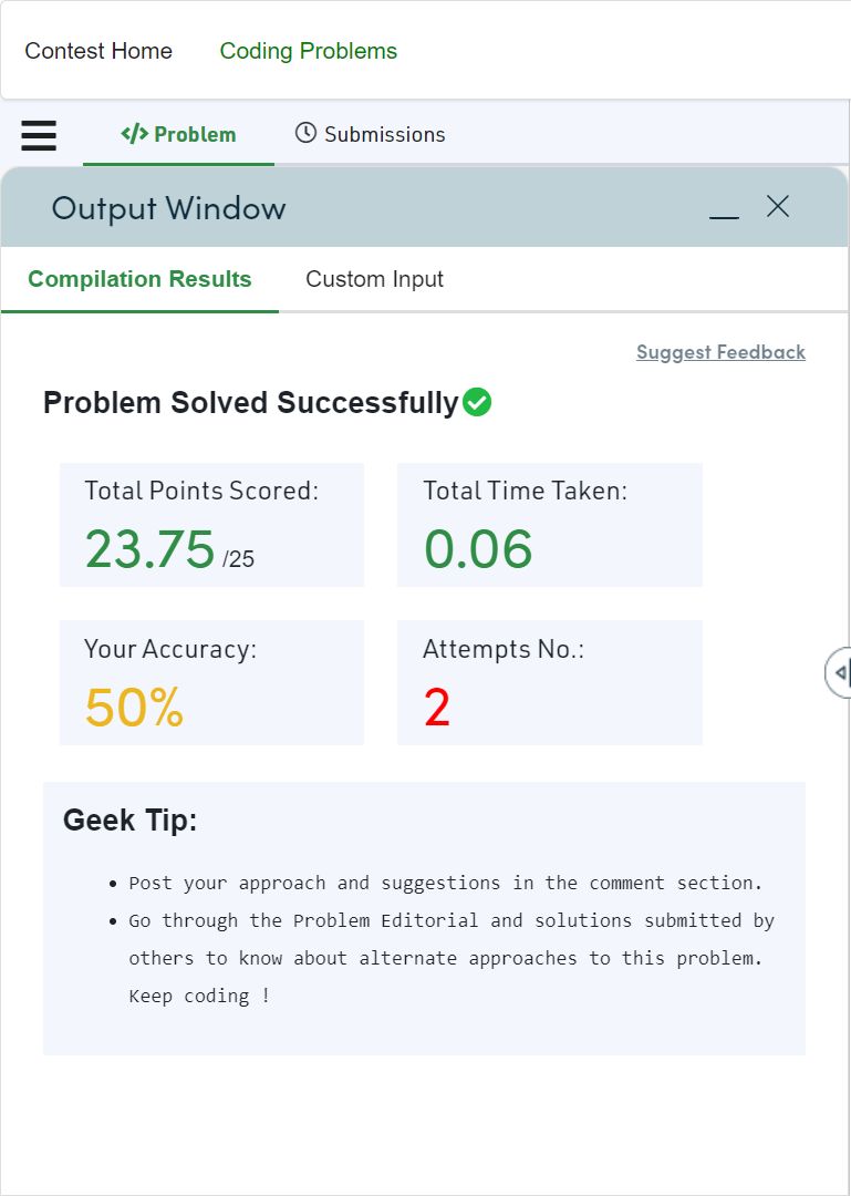 Pavan Emani on LinkedIn: #geeksforgeeks #codingcontest # ... Pavan Emani on LinkedIn: #geeksforgeeks #codingcontest # ...