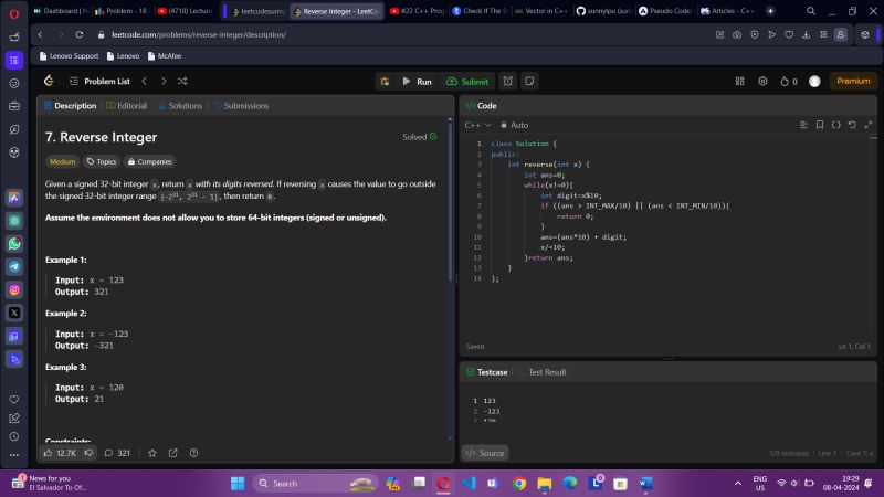 Sunny Tyagi on LinkedIn: #100daysofcode #leetcode #problemsolvingskills Sunny Tyagi on LinkedIn: #100daysofcode #leetcode #problemsolvingskills