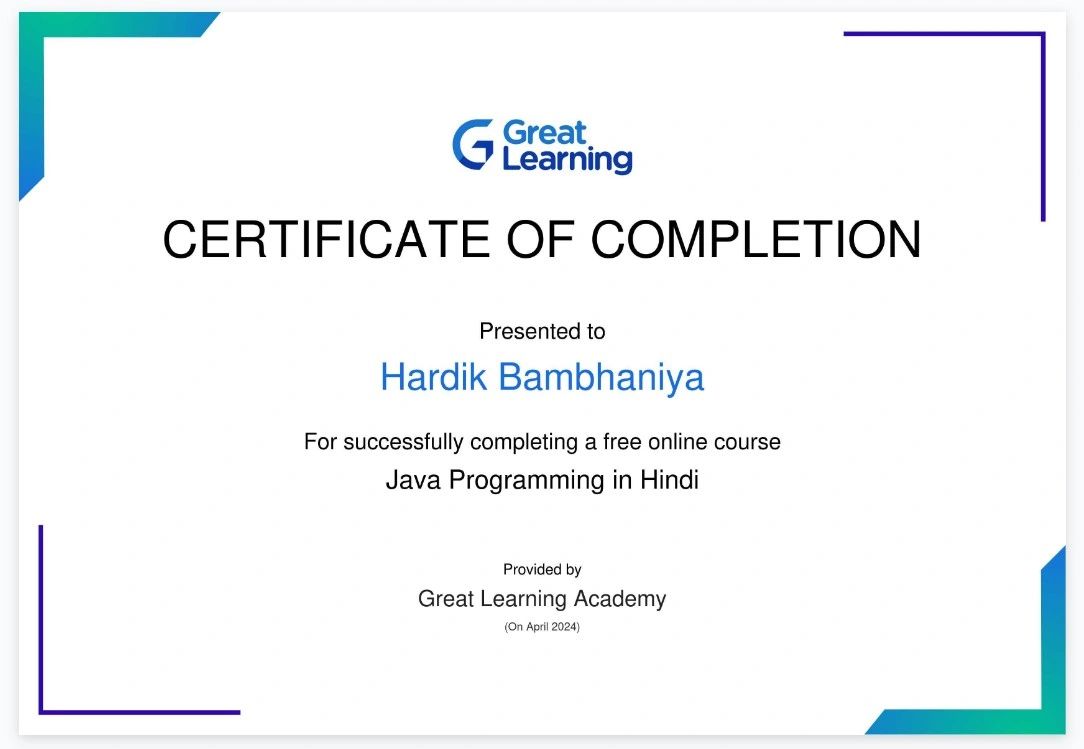 Hardik Bambhaniya on LinkedIn: ⭐ Hardik Bambhaniya on LinkedIn: ⭐