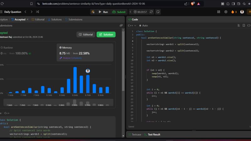 Vaishnavi Raj on LinkedIn: #leetcode #problemsolving #codingjourney # ... Vaishnavi Raj on LinkedIn: #leetcode #problemsolving #codingjourney # ...