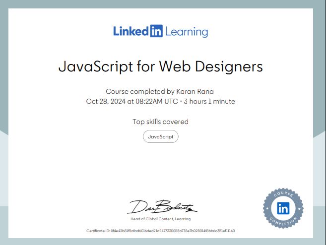 karan singh rana on LinkedIn: #tcsxplore #linkedinlearning #html #css # ... karan singh rana on LinkedIn: #tcsxplore #linkedinlearning #html #css # ...