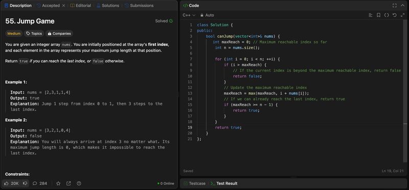 Geethika Kakarla on LinkedIn: #50daysofcode #jumpgame #greedyalgorithm ... Geethika Kakarla on LinkedIn: #50daysofcode #jumpgame #greedyalgorithm ...