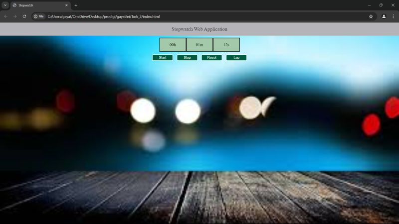 Building a stopwatch app with HTML, CSS, and JavaScript | Avuthu ... Building a stopwatch app with HTML, CSS, and JavaScript | Avuthu ...