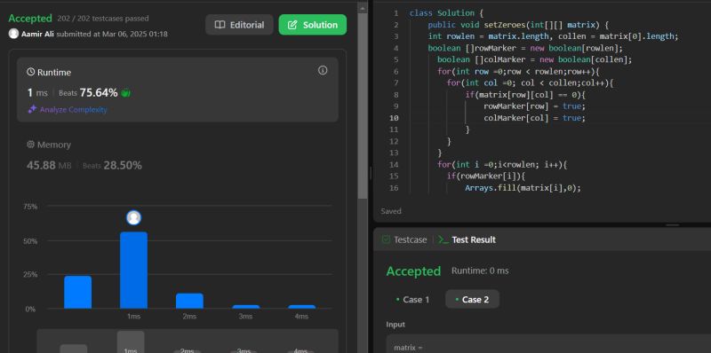 #100daysofcode #100daysofcode #leetcode #java #problemsolving #matrix ... #100daysofcode #100daysofcode #leetcode #java #problemsolving #matrix ...
