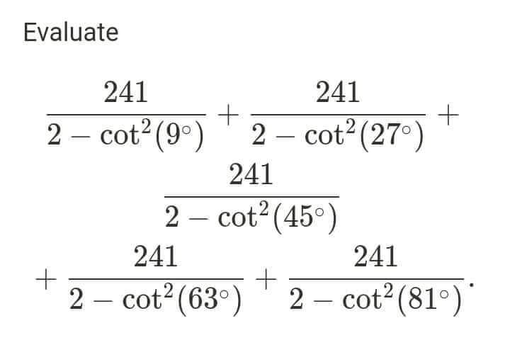 Michael Ahmad on LinkedIn: Toughest problem of Trigonometrical Identity ... Michael Ahmad on LinkedIn: Toughest problem of Trigonometrical Identity ...