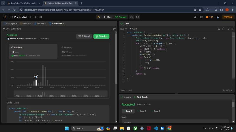 #365daysofcode #leetcode #codeeveryday | Tanzeel Ahmad #365daysofcode #leetcode #codeeveryday | Tanzeel Ahmad