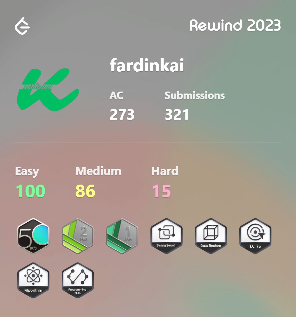 Ahad Abedin Fardin on LinkedIn: #leetcode #leetcode2023 #leetcodechallenge Ahad Abedin Fardin on LinkedIn: #leetcode #leetcode2023 #leetcodechallenge