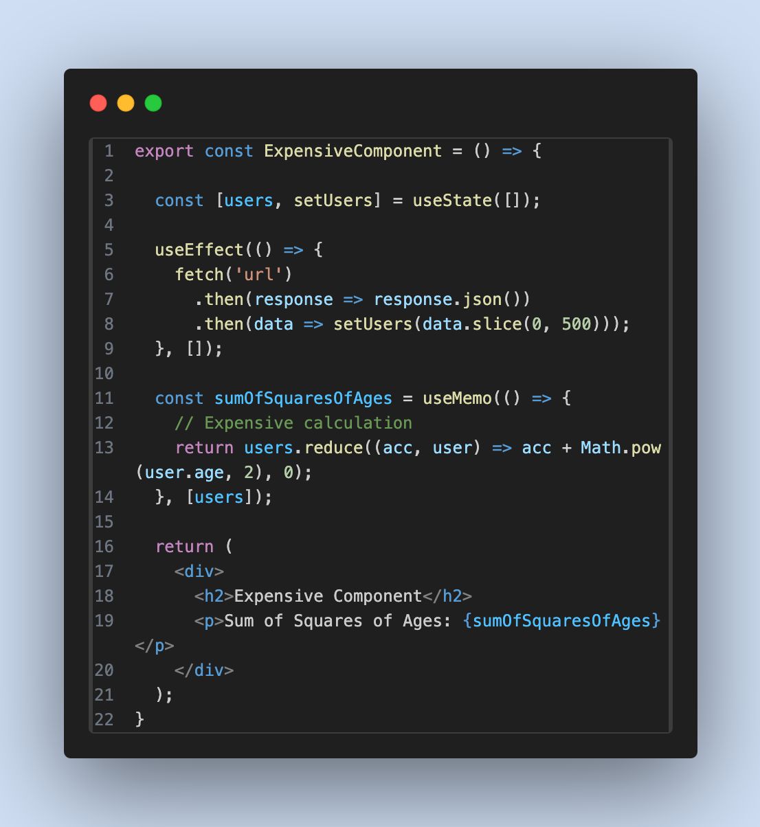 Optimizing performance in React using `useMemo` 🚀 useMemo is a React ... Optimizing performance in React using `useMemo` 🚀 useMemo is a React ...