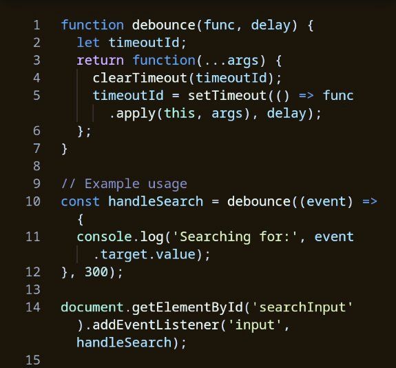 Pankaj Kumar on LinkedIn: JavaScript tip How to Implement Debounce for ... Pankaj Kumar on LinkedIn: JavaScript tip How to Implement Debounce for ...