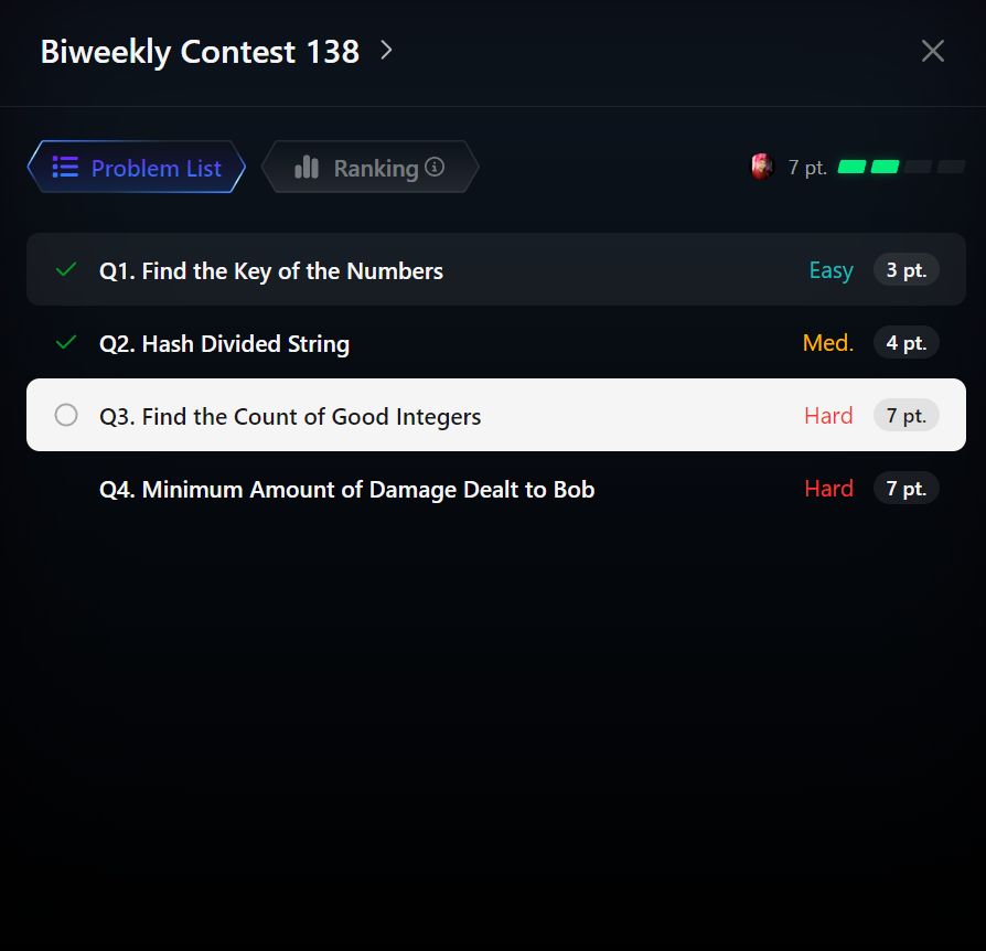 Rahul Lodhi on LinkedIn: #leetcode #geeksforgeeks #contest #weekly # ... Rahul Lodhi on LinkedIn: #leetcode #geeksforgeeks #contest #weekly # ...