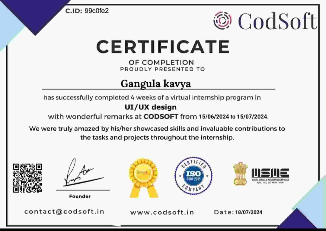 KAVYA GANGULA on LinkedIn: #data #internship #codsoft #cip KAVYA GANGULA on LinkedIn: #data #internship #codsoft #cip