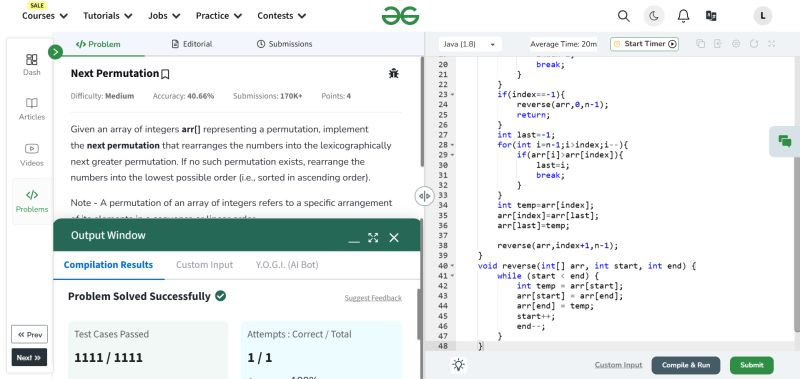 Lakshay Garg on LinkedIn: #gfg160 #geekstreak2024 #codingchallenge #dsa ... Lakshay Garg on LinkedIn: #gfg160 #geekstreak2024 #codingchallenge #dsa ...