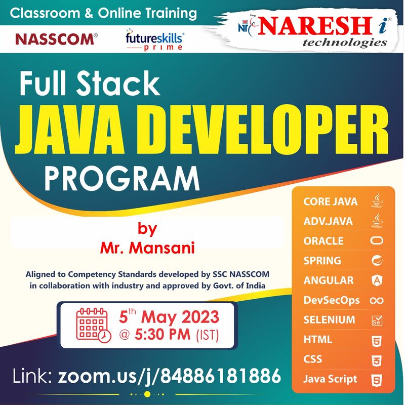 Naresh IT on LinkedIn: #fullstackjava #corejava #java #programming # ... Naresh IT on LinkedIn: #fullstackjava #corejava #java #programming # ...