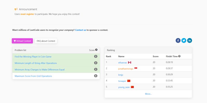 Leetcode Contest 135: Identify pairs with differences | Yash Vardhan ... Leetcode Contest 135: Identify pairs with differences | Yash Vardhan ...