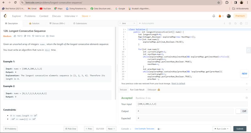 Harshit Raj on LinkedIn: Longest Consecutive Sequence Given an unsorted ... Harshit Raj on LinkedIn: Longest Consecutive Sequence Given an unsorted ...