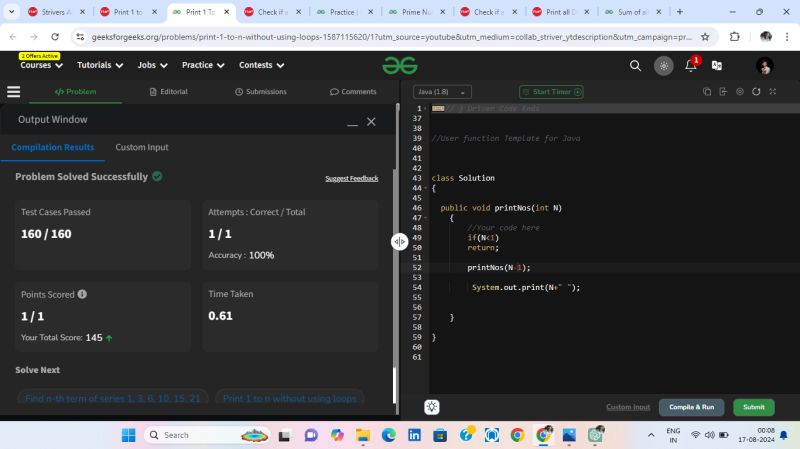 Naveen saravanan on LinkedIn: #day14 #dsa #recursion #codingjourney # ... Naveen saravanan on LinkedIn: #day14 #dsa #recursion #codingjourney # ...