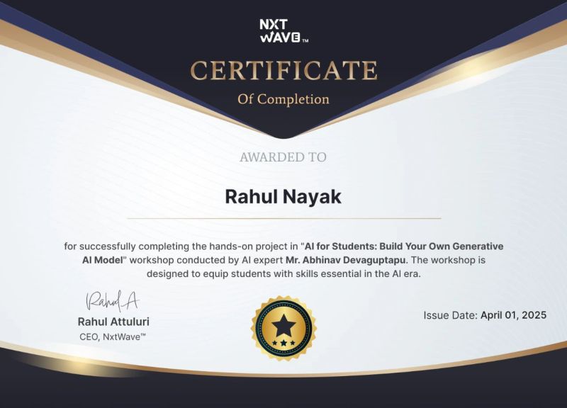 #ai #generativeai #learning #nxtwave #futuretech # ... #ai #generativeai #learning #nxtwave #futuretech # ...