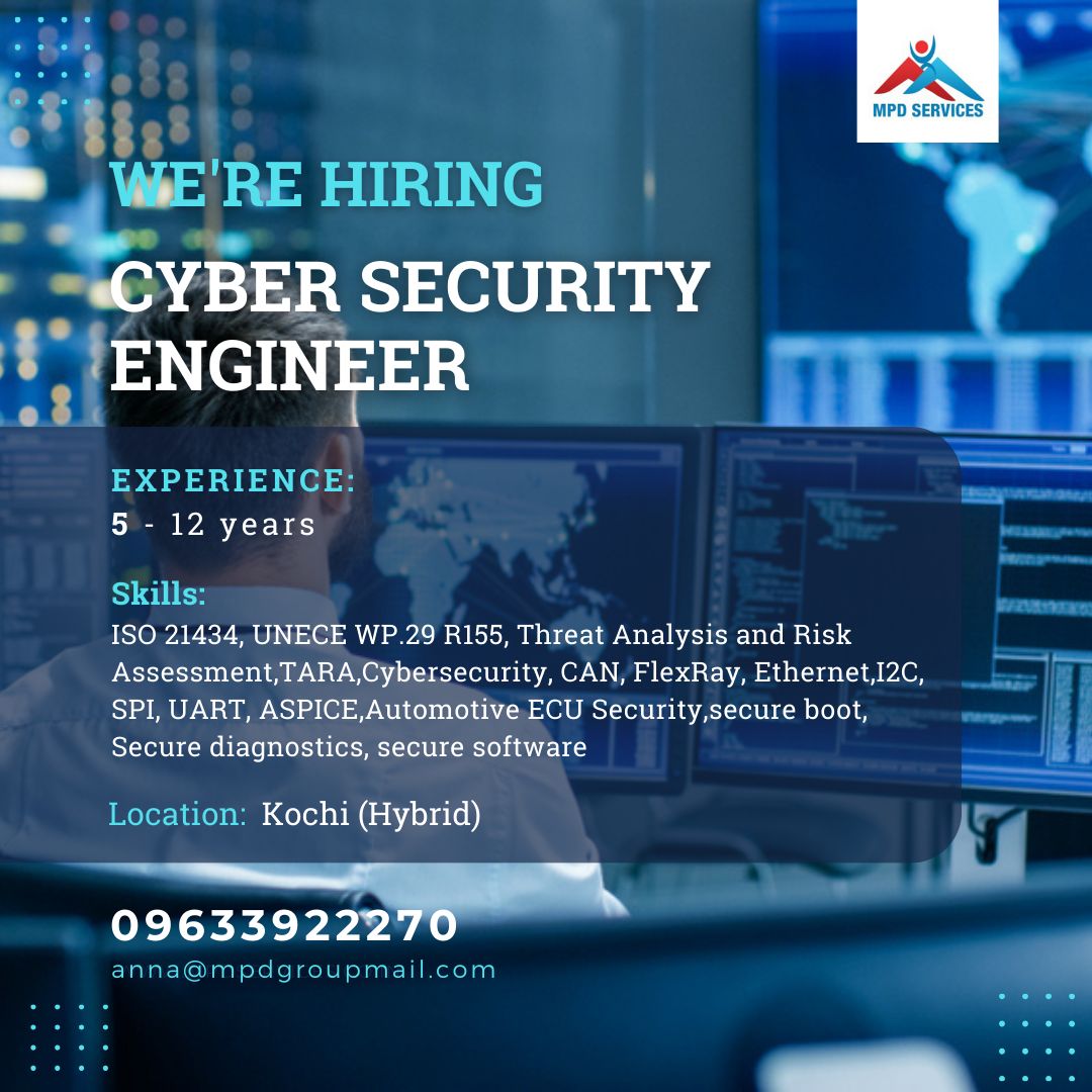 Anna Mariya Francis on LinkedIn: #wearehiring #cybersecurity # ... Anna Mariya Francis on LinkedIn: #wearehiring #cybersecurity # ...