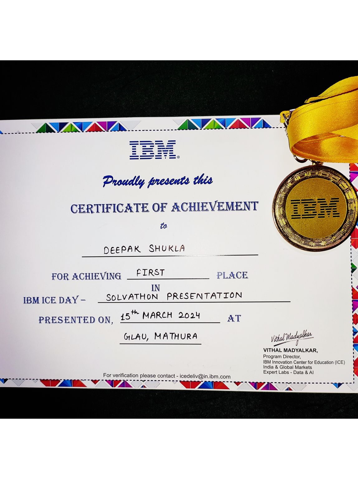 Deepak Shukla on LinkedIn: #ibm #ibmice #achievement # ... Deepak Shukla on LinkedIn: #ibm #ibmice #achievement # ...