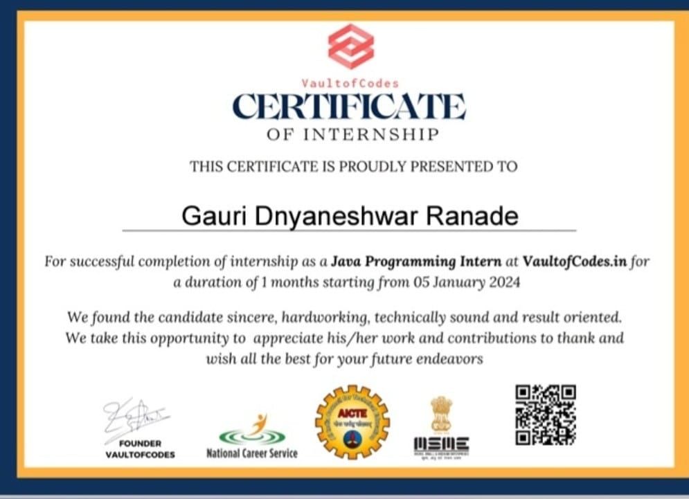 Gauri Ranade on LinkedIn: #javaprogramming #oop #softwaredevelopment # ... Gauri Ranade on LinkedIn: #javaprogramming #oop #softwaredevelopment # ...