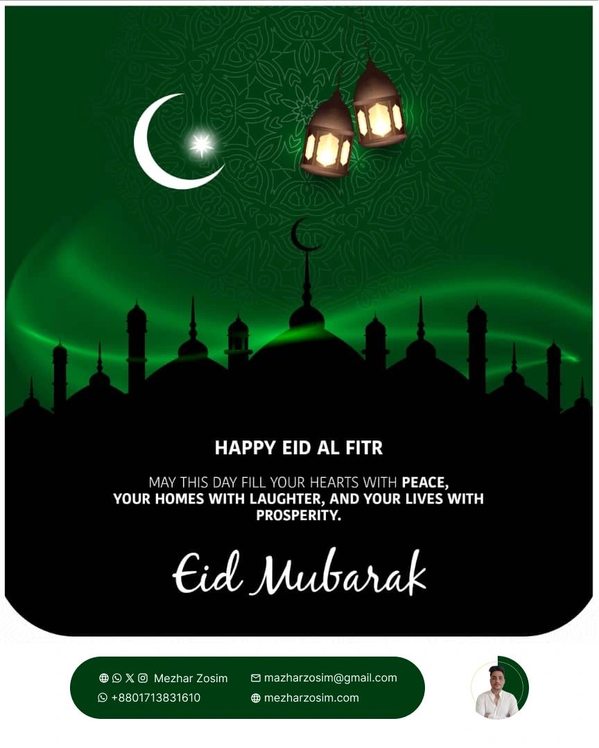 Eid Mubarak everyone ☪️ | Mezhar Zosim Eid Mubarak everyone ☪️ | Mezhar Zosim