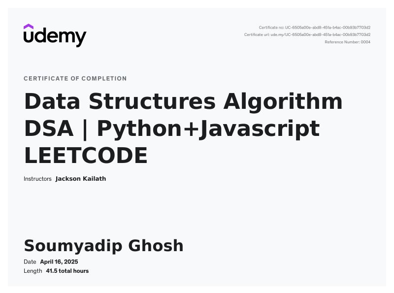 #dsa #python #javascript #leetcode #udemy #coding #datastructures ... #dsa #python #javascript #leetcode #udemy #coding #datastructures ...