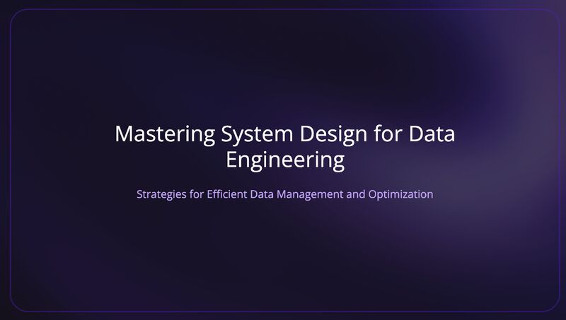 #dataengineering #systemdesign #algorithms #datastructures… | Rohit Dubey #dataengineering #systemdesign #algorithms #datastructures… | Rohit Dubey