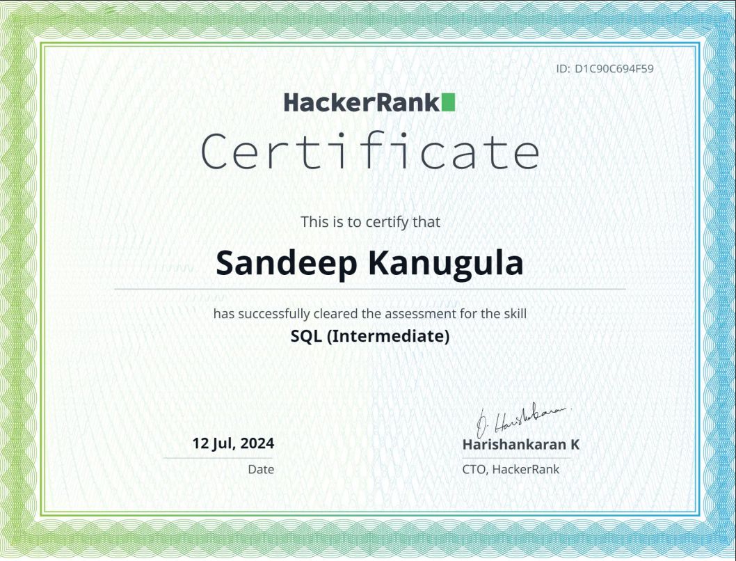 Sandeep Kanugula on LinkedIn: #sql #datamanagement #engineeringstudent ... Sandeep Kanugula on LinkedIn: #sql #datamanagement #engineeringstudent ...