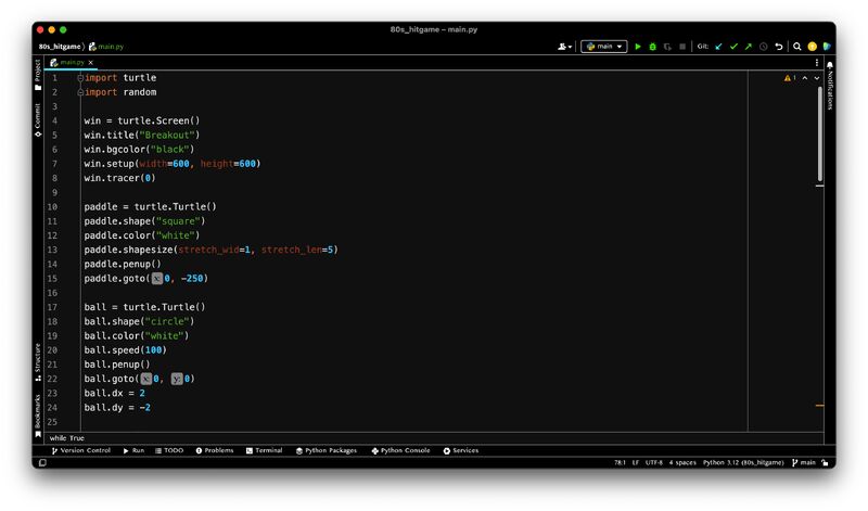 Thrilled to complete Day 87 of #100DaysOfPython with a blast from the ... Thrilled to complete Day 87 of #100DaysOfPython with a blast from the ...