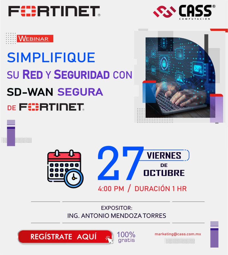 Te invitamos a nuestro webinar sin costo | CASS Computación Te invitamos a nuestro webinar sin costo | CASS Computación