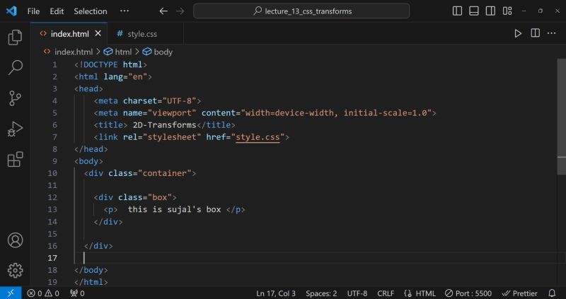 #html5 #css3 #htmlcss #css_transforms #thanks | Sujal Shaw #html5 #css3 #htmlcss #css_transforms #thanks | Sujal Shaw