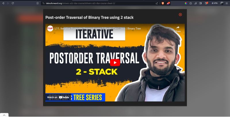 Srivathsan Venkateswaran on LinkedIn: #coding #dsa #striversa2zdsa # ... Srivathsan Venkateswaran on LinkedIn: #coding #dsa #striversa2zdsa # ...