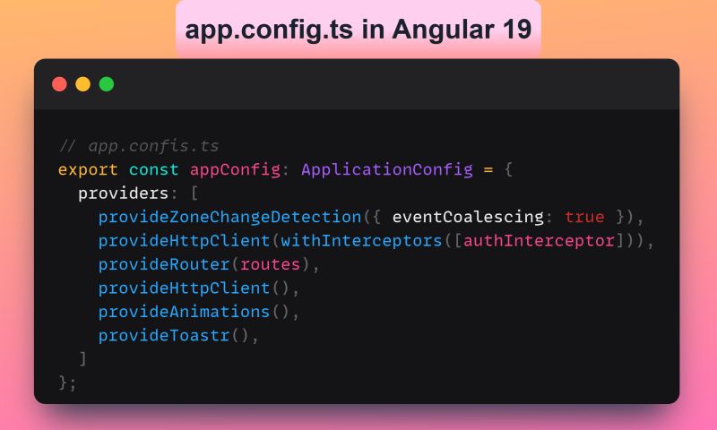 #angular19 #appconfig #angular | Bittu Kumar #angular19 #appconfig #angular | Bittu Kumar