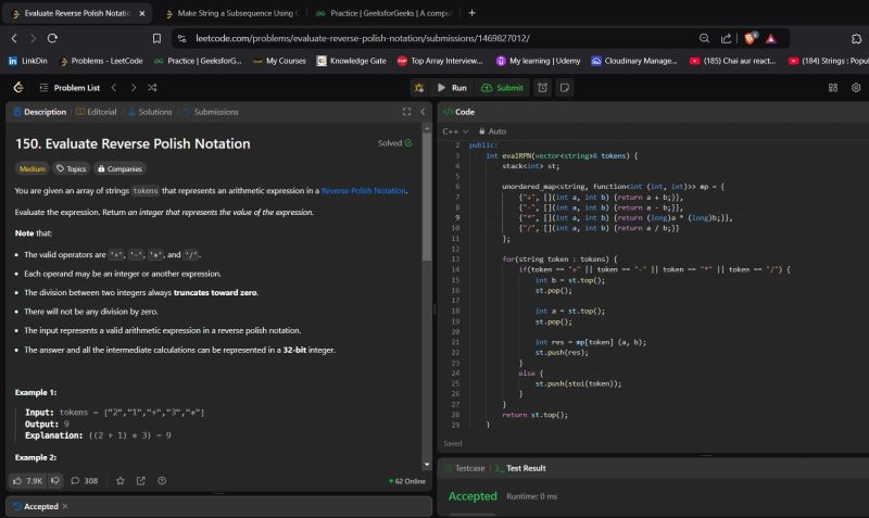 Piyush Kahale on LinkedIn: #100daysofcode #stack #problemsolving #code ... Piyush Kahale on LinkedIn: #100daysofcode #stack #problemsolving #code ...