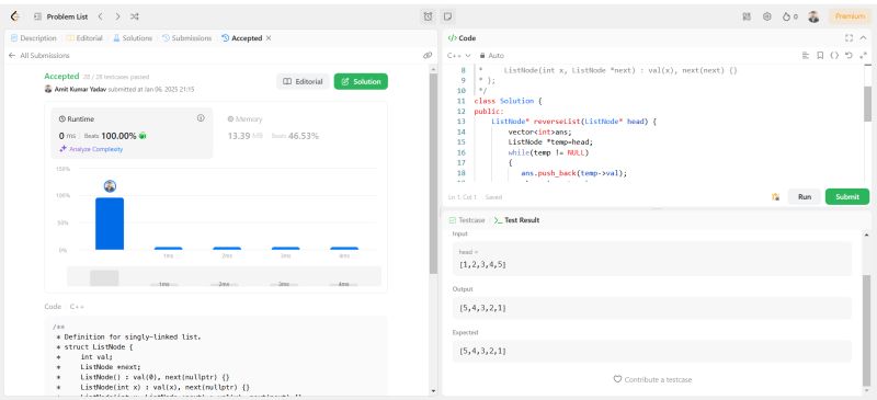 Amit Kumar Yadav on LinkedIn: #leetcode #coding #dsa #linkedlists #c # ... Amit Kumar Yadav on LinkedIn: #leetcode #coding #dsa #linkedlists #c # ...