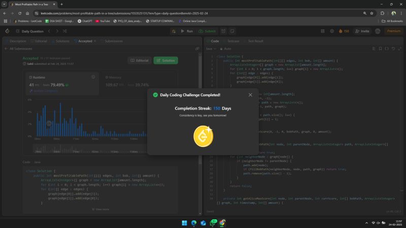 #leetcode #codingjourney #150dayschallenge #problemsolving # ... #leetcode #codingjourney #150dayschallenge #problemsolving # ...