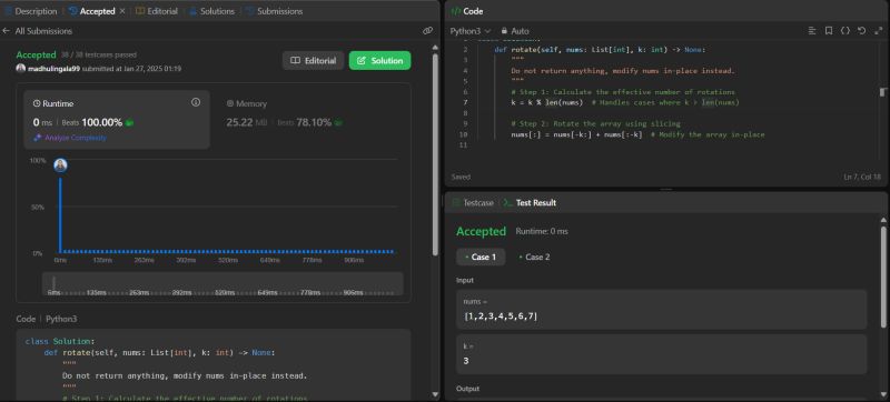 MadhuMathi lingala on LinkedIn: #coding #problemsolving #python #arrays ... MadhuMathi lingala on LinkedIn: #coding #problemsolving #python #arrays ...