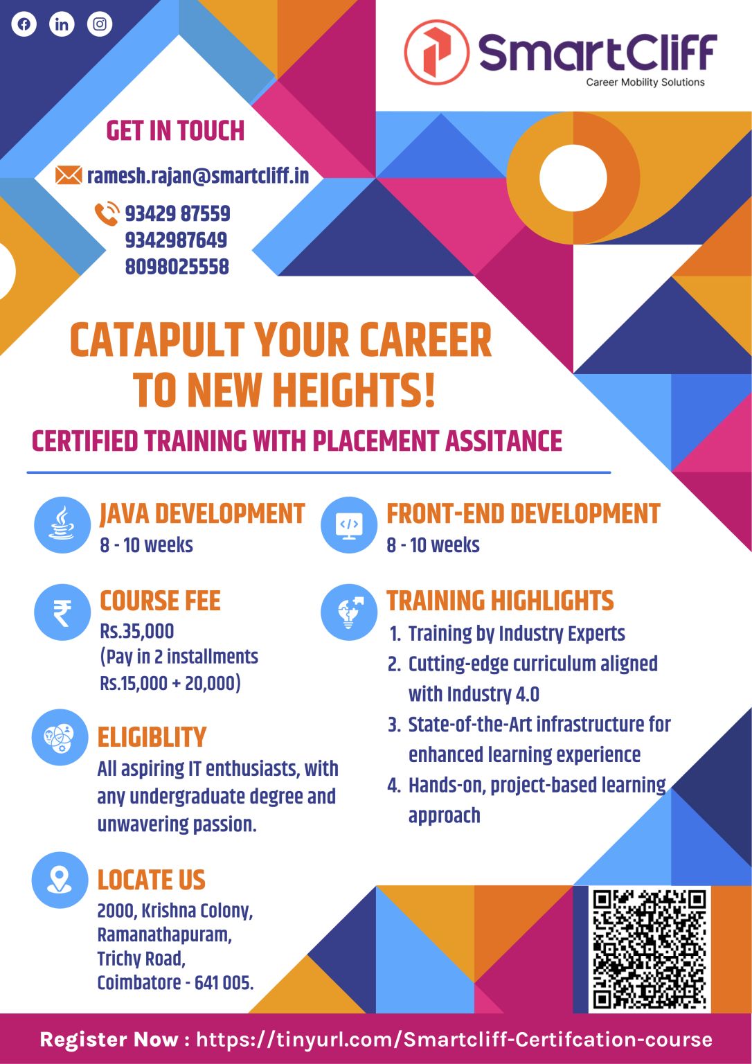 SmartCliff on LinkedIn: #javadeveloper #corejava #frontenddeveloper # ... SmartCliff on LinkedIn: #javadeveloper #corejava #frontenddeveloper # ...